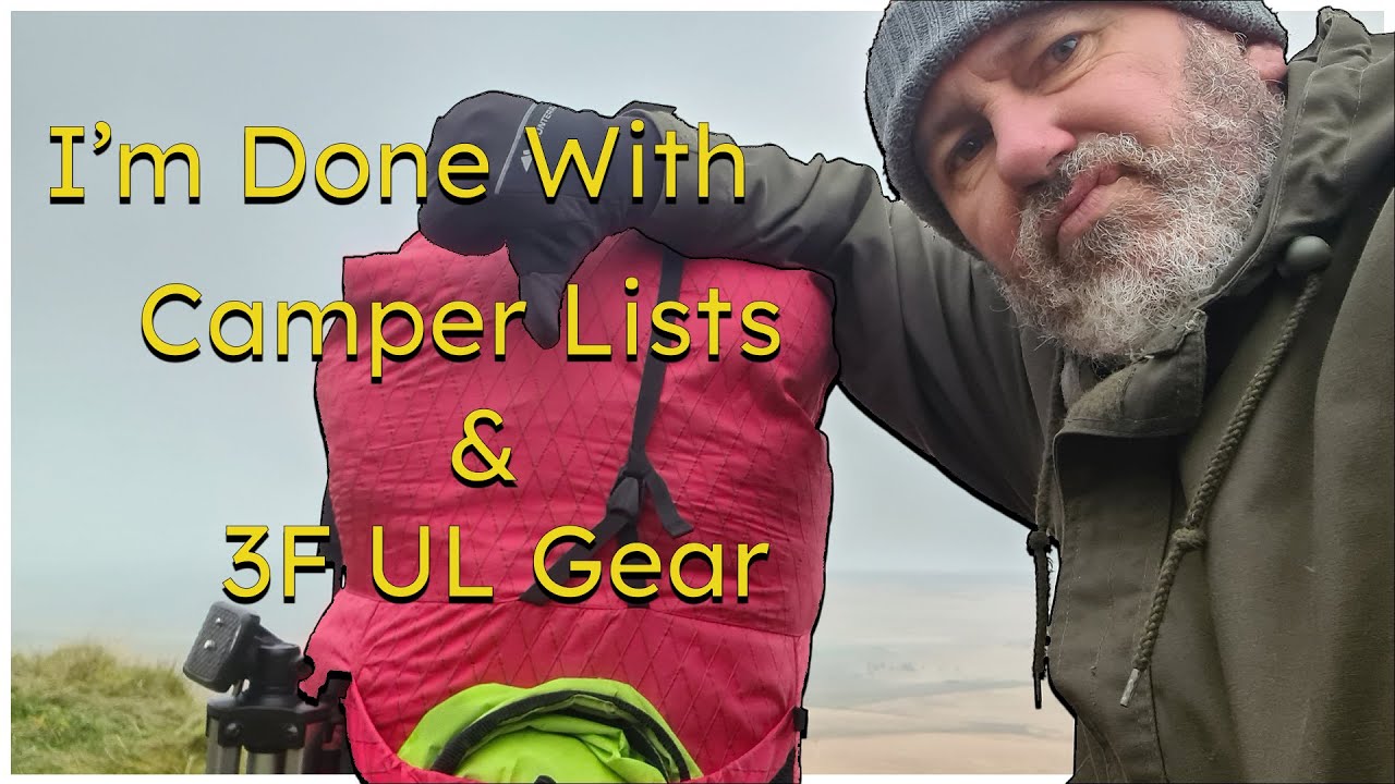 Wild Camping Frustrations: My 3F UL Gear Backpack Fail - YouTube