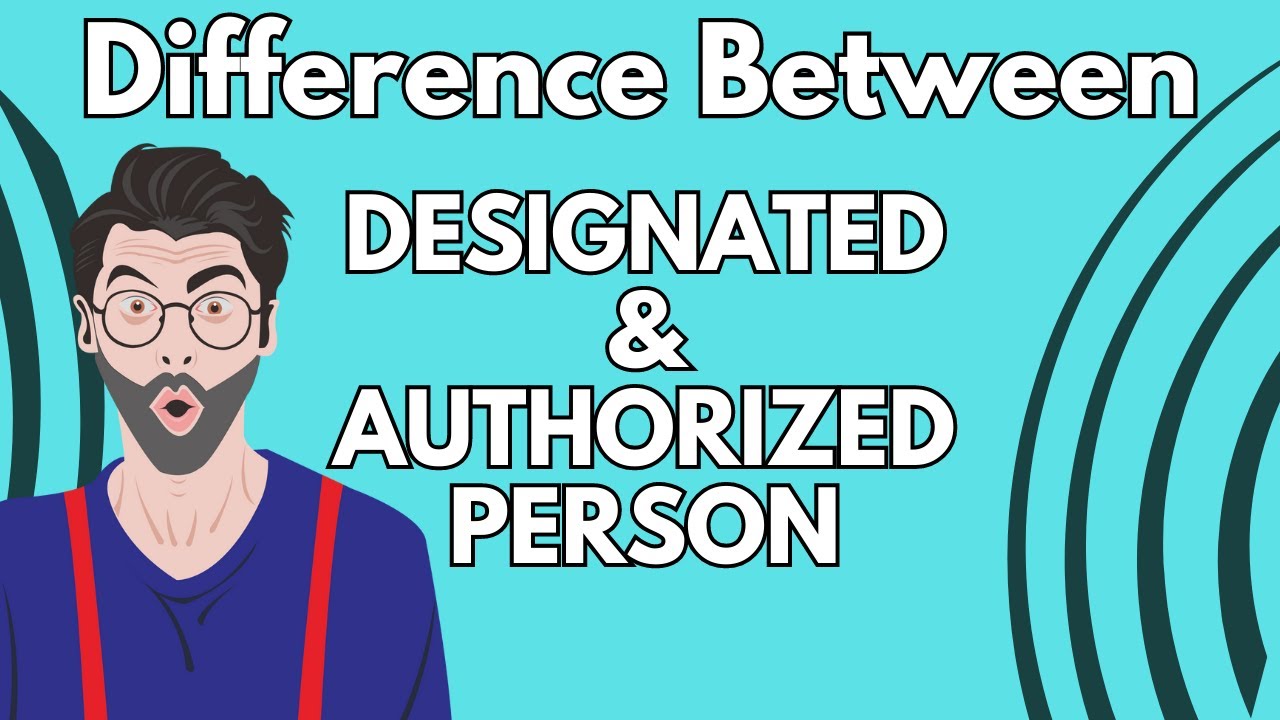 SAFETY TIPS - DESIGNATED & AUTHORIZED PERSON . - YouTube