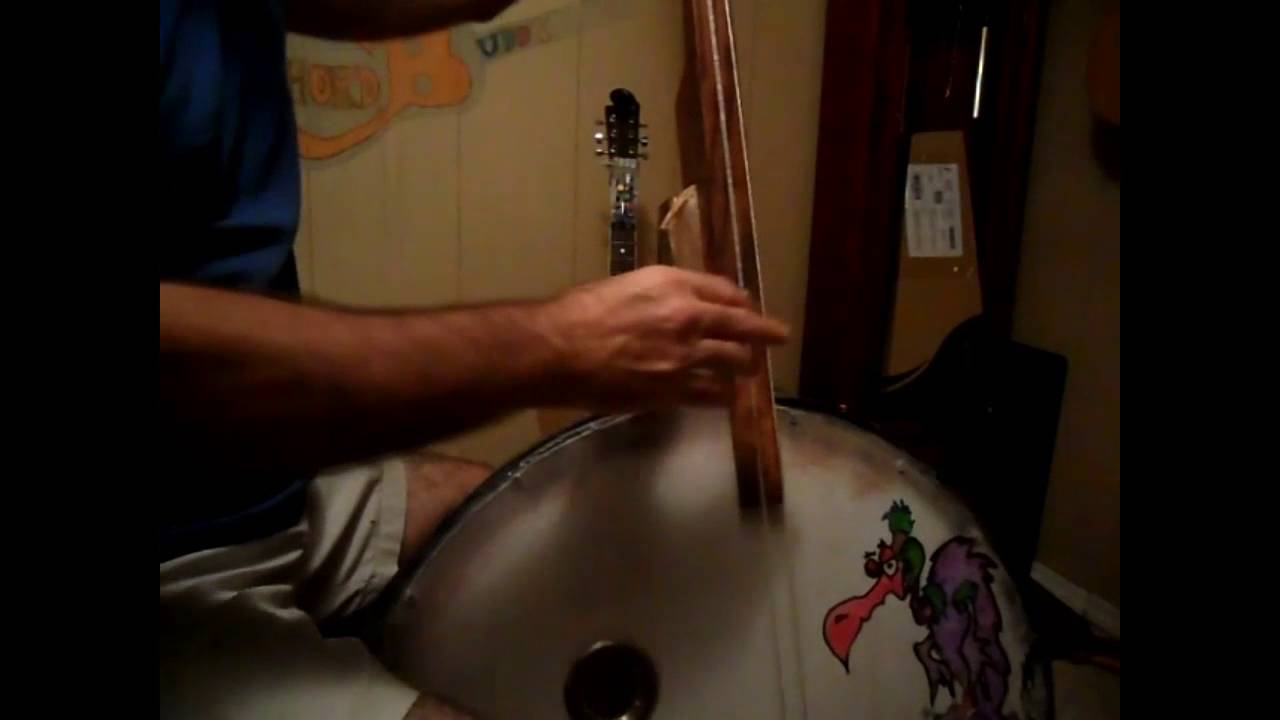 my homemade upright bass - YouTube