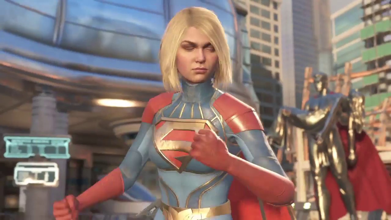 Injustice 2 Supergirl Vs Wonder Woman Youtube