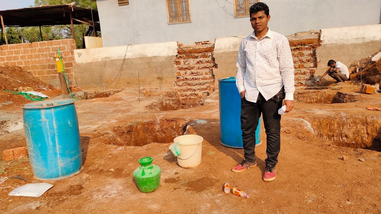 Marking of centre line doori with plan - YouTube