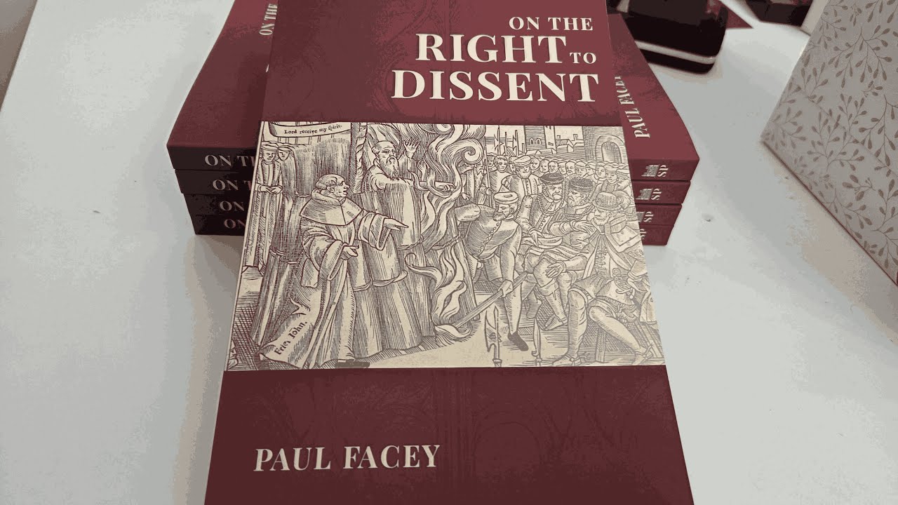 My First Book! | On the Right to Dissent - YouTube