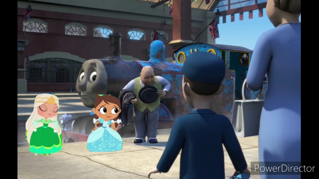 Thomas, Sir Topham Hatt, Dorothy & Ozma meeting Queen Elizabeth II in ...