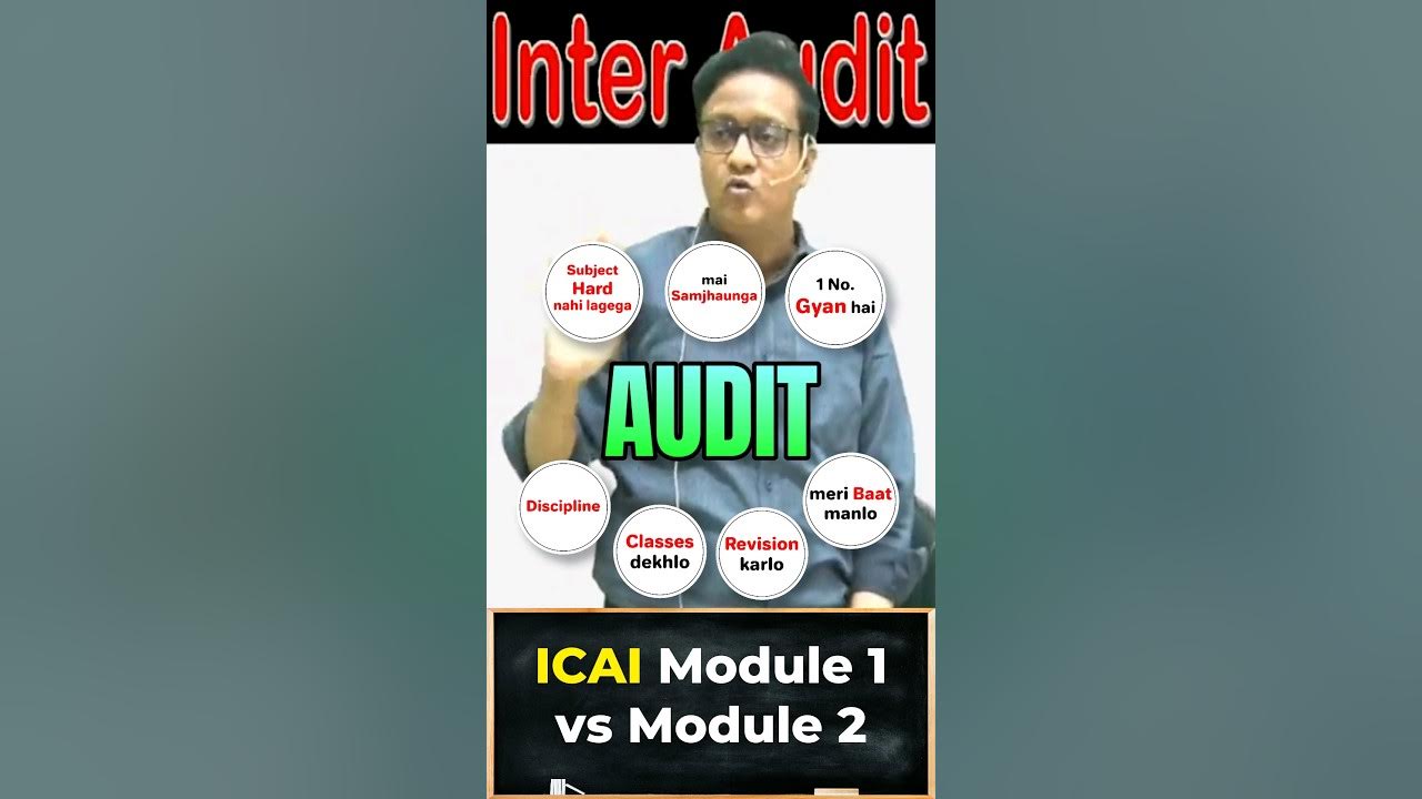 ICAI Module 1 vs Module 2 - YouTube