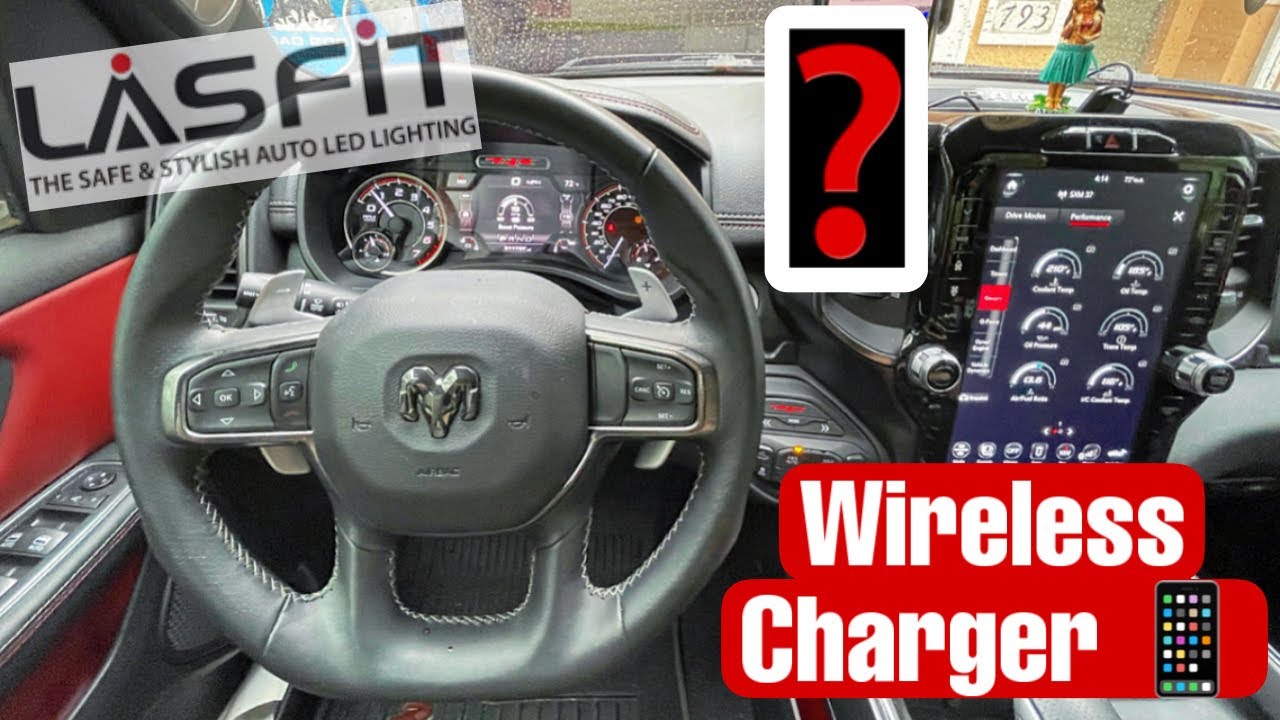 Ram TRX Cheap Wireless Phone Charger | LASFIT Charging Phone Mount ...