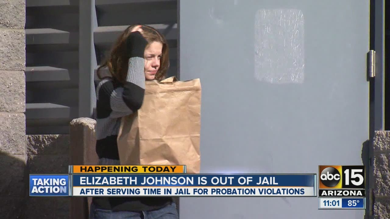 Elizabeth Johnson out of jail in Phoenix - YouTube