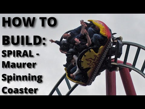 How To Build: Spiral - Maurer Spinning Coaster | Planet Coaster Console ...