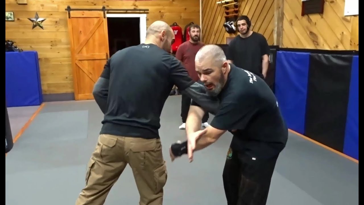 lunging knife attack part 2 - YouTube
