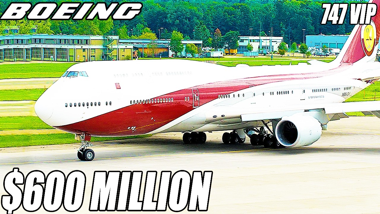 Inside The $600 Million Boeing 747 Private Jet - YouTube