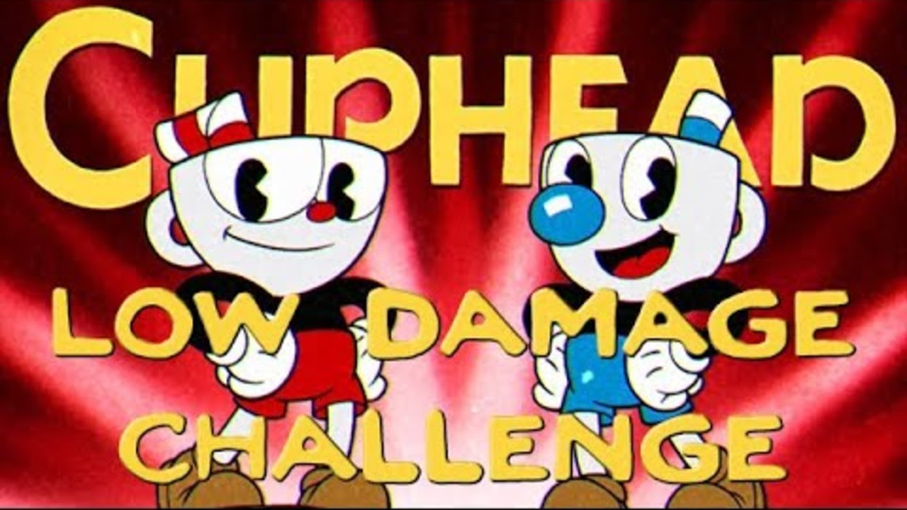 Cuphead WORST damage challenge! - YouTube