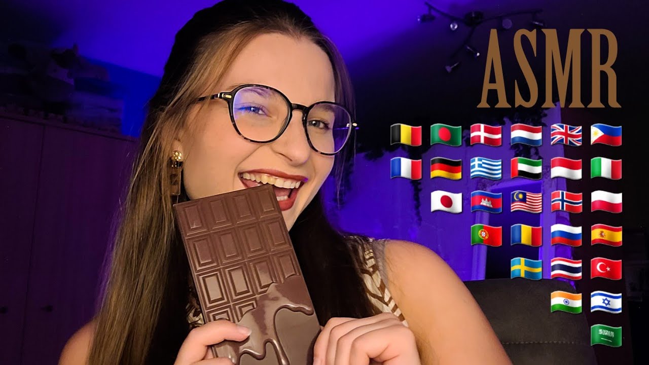 Asmr Saying Chocolate In 20 Languages ๐ซ Youtube