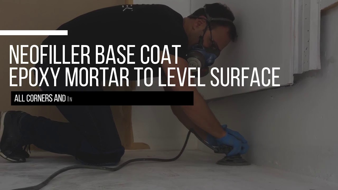 Neocement - Concrete Effect Floor Application - YouTube