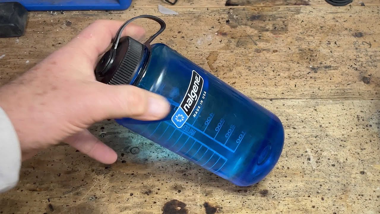 Using Nalgene Bottle As A Sleeping Bag Heater - YouTube