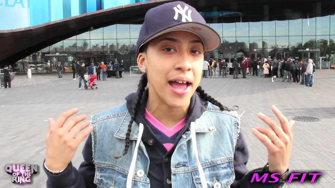 QUEEN OF THE RING interviews MS FIT - YouTube