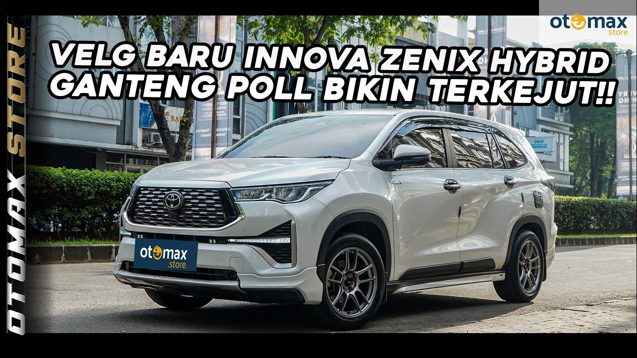 MODIFIKASI INNOVA ZENIX Q HYBRID, MEWAH & SPORTY PAKAI VELG KONIG ...