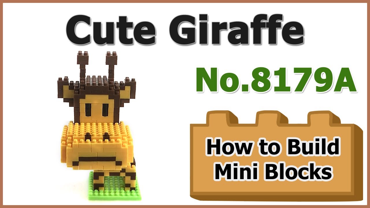 How to Build Mini Blocks Giraffe 8179A Review Instructions ...