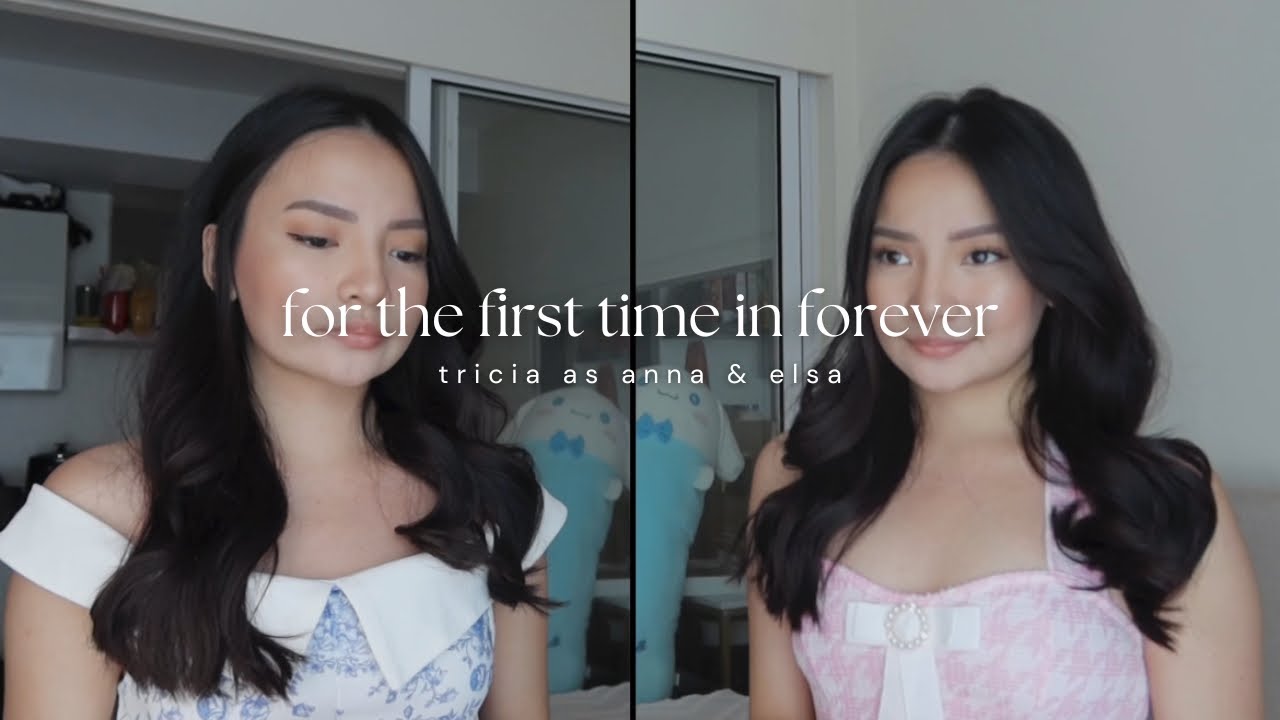 for the first time in forever | tricia as anna and elsa (short cover ...