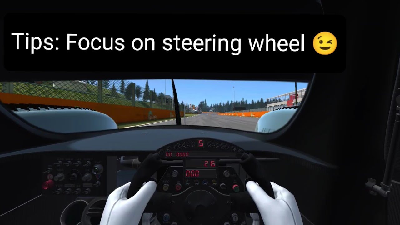 Cockpit View of Aston Martin LMP2 #realracing3 #rr3 #lemans #lmp2 # ...