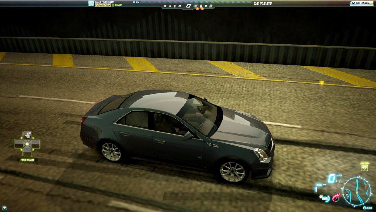 Need For Speed World Cadillac CTS-V (26 November 2014) - YouTube