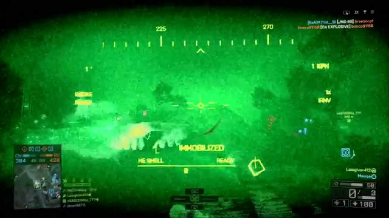 BATTLEFIELD 4 (PS4) - Multiplayer Gameplay - Type 99 MBT IRNV Optics ...