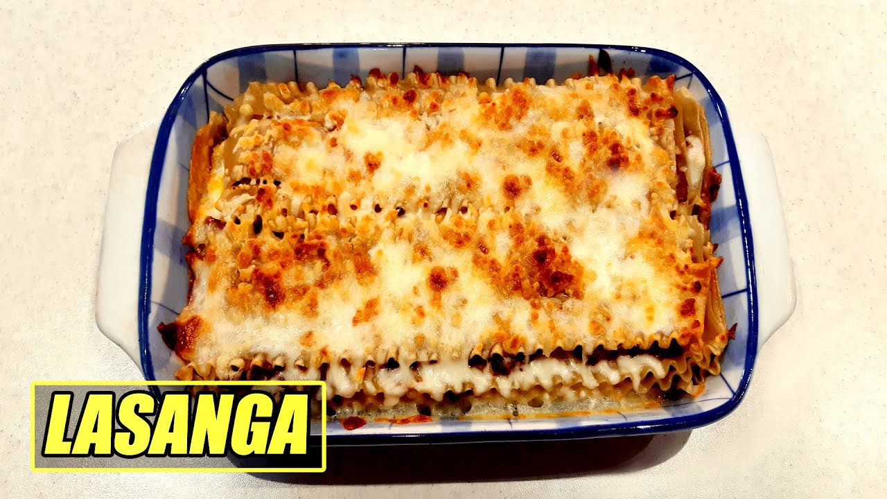 How to make delicious lasagna at home/making lasagna - YouTube