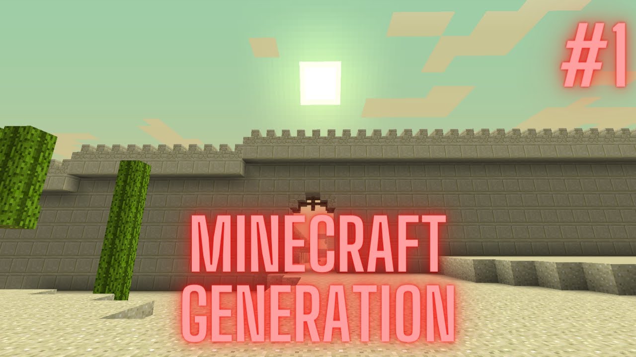 A new Adventure begins! - Minecraft Generation #01 - Minecraft - YouTube