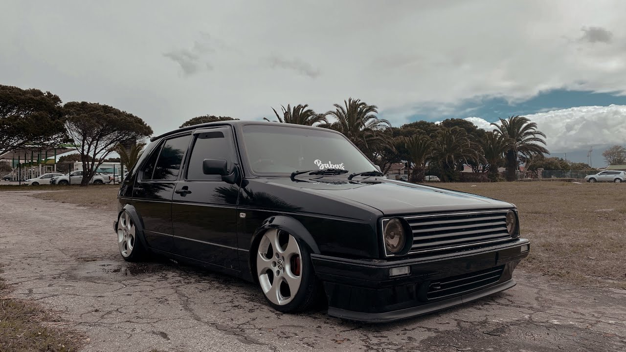 Quaids Bagged Mk1 Golf. - YouTube