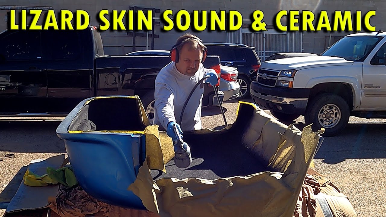 Factory Five 33 Hot Rod V2 - Lizard Skin Sound Control & Ceramic - YouTube