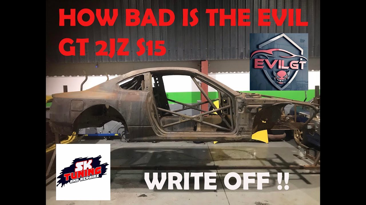 HOW BAD IS THE EVIL GT 2JZ S15? WRITE OFF !!!! - YouTube