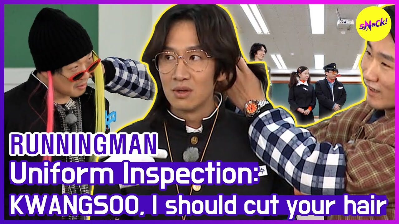 [HOT CLIPS] [RUNNINGMAN] "Isn't it inappropriate for a student?" (ENG ...