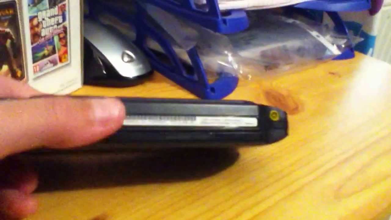ouverture d'une boite de psp - YouTube