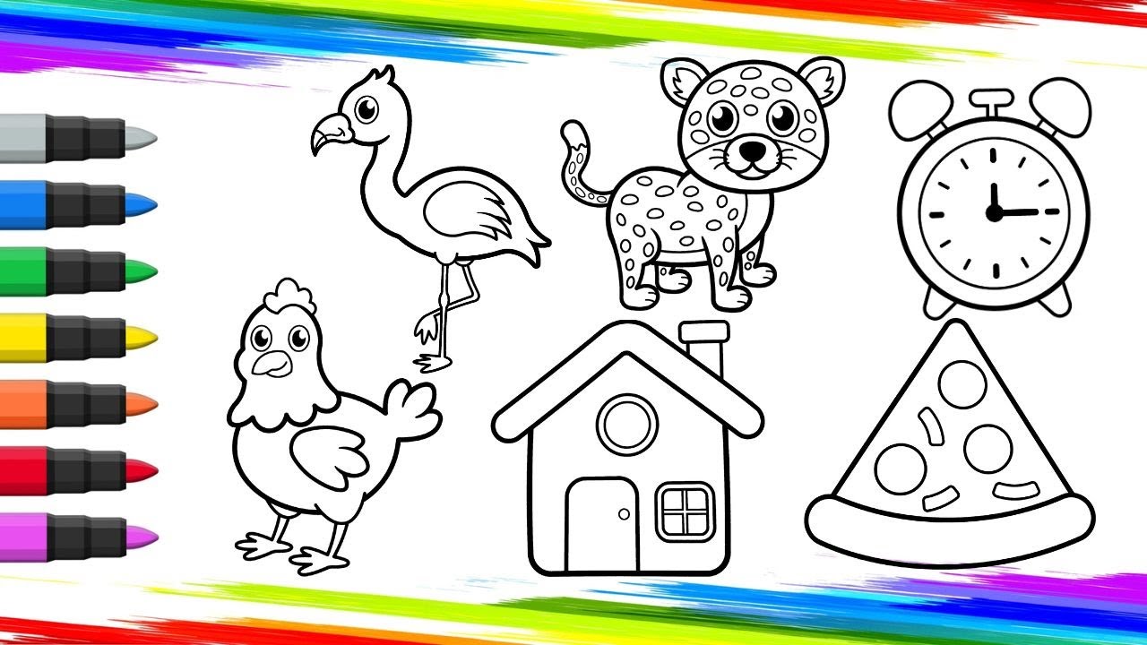 How to draw Step by Step. Smart Kids Art. Drawings Tutorials. - YouTube