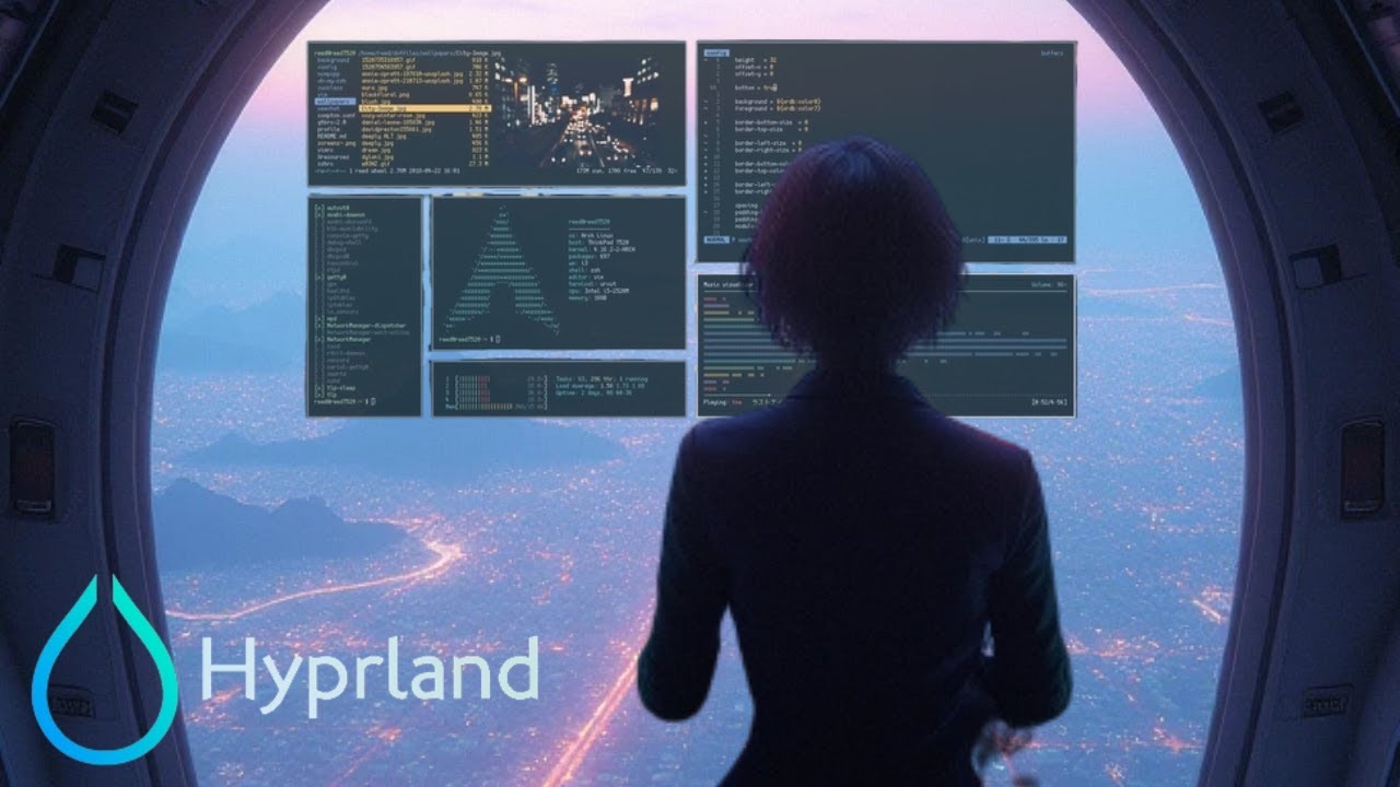 Testing Hyprland On BlackArch Linux - YouTube