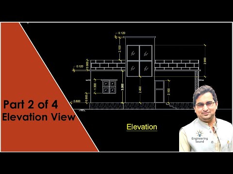 Making Complete Elevation View From Floor Plan: Part 2 of 4 - YouTube