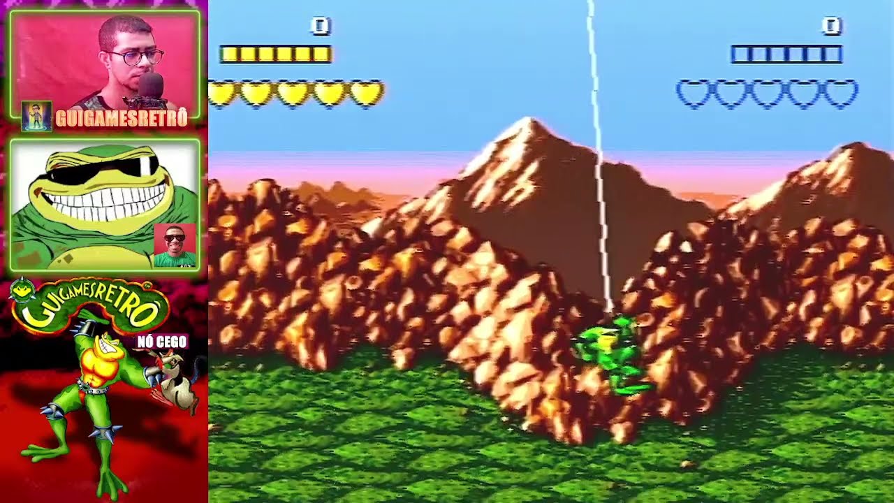 Battletoads ao Vivo MEGA DRIVE A RETENCÃO - YouTube