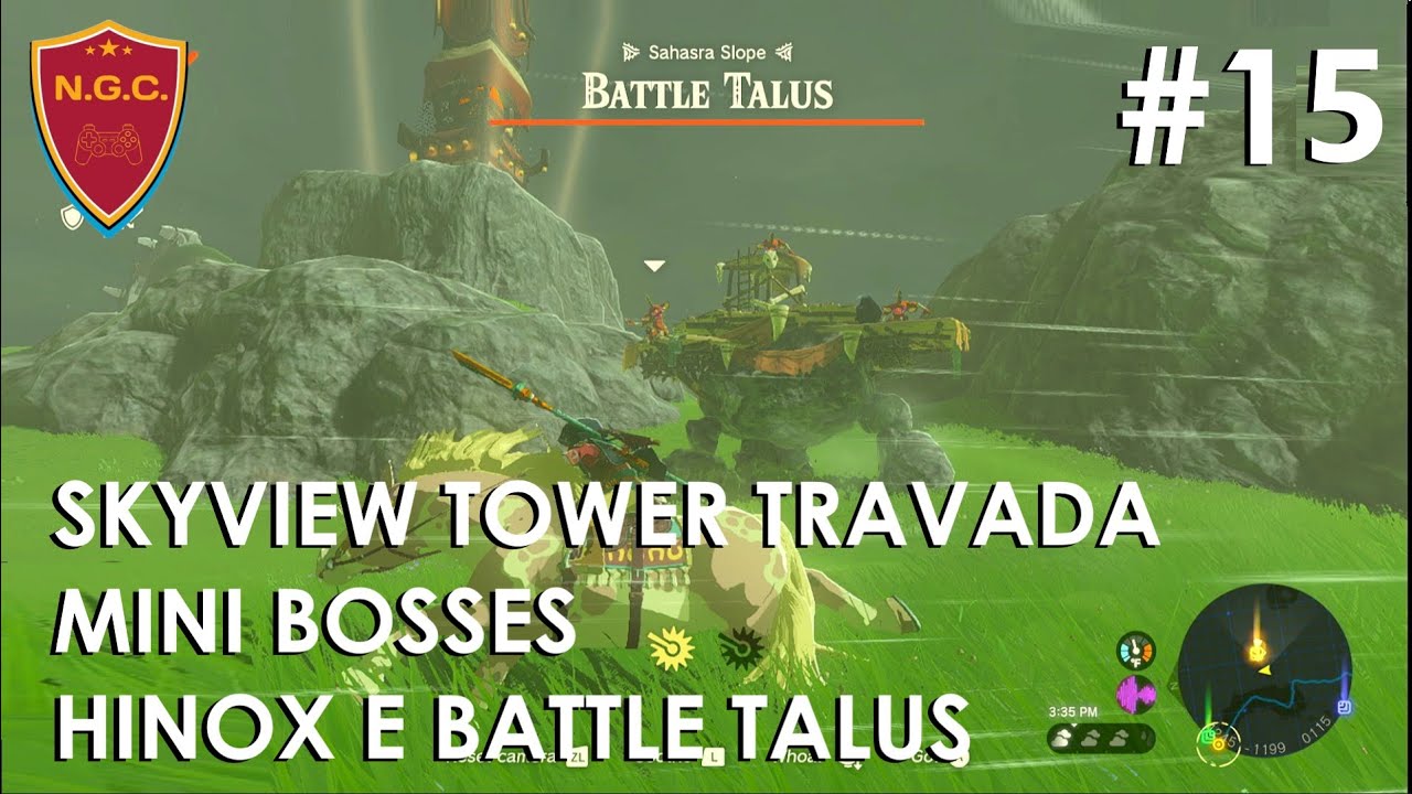 LEGEND OF ZELDA-TOTK #15: SKYVIEW TOWER TRAVADA MINI BOSSES HINOX E ...