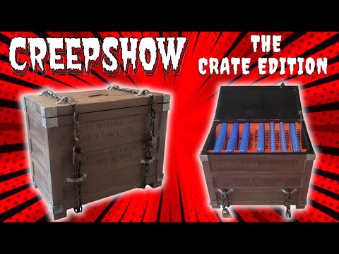 Creepshow The Complete Bluray Collection The Crate Edition Unboxing ...