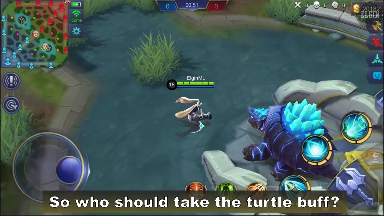 Top four heroes must use turtle buff - YouTube