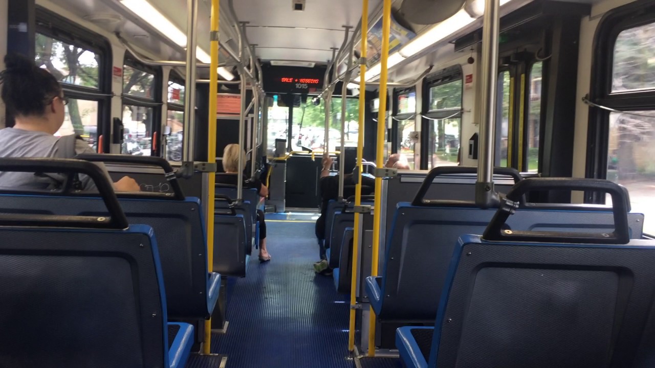 CTA On Board D40LF New Flyer Route 88 Higgins - YouTube