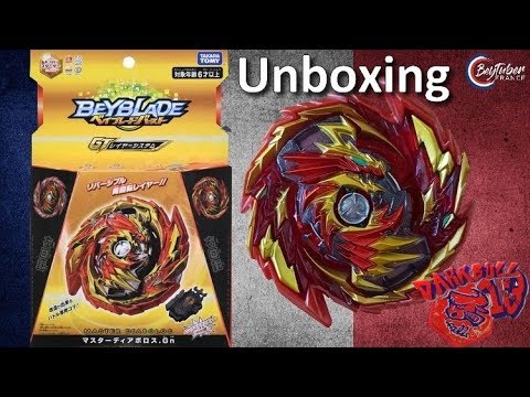 (TAKARA TOMY) *UNBOXING MASTER DIABOLOS* BEYBLADE BURST GT ! - YouTube
