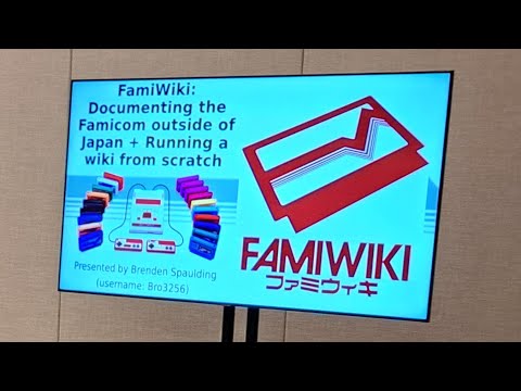 GameOnExpo 2024 - FamiWiki: Documenting the Famicom outside of Japan + Running a wiki from scratch