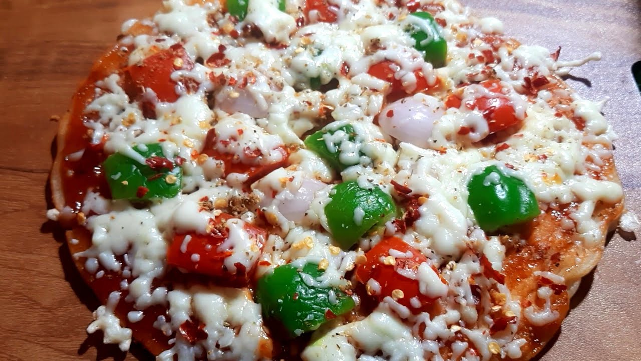 Pizza recipe | No oven | No Yeast | No Knead | Trending quick pizza ...