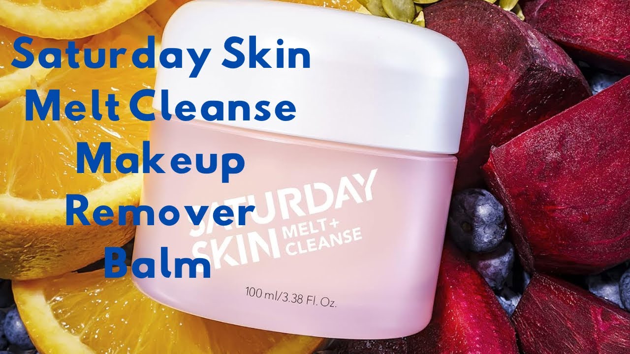 Product link here👉🏻 Saturday Skin Melt Cleanse Makeup Remover Balm # ...