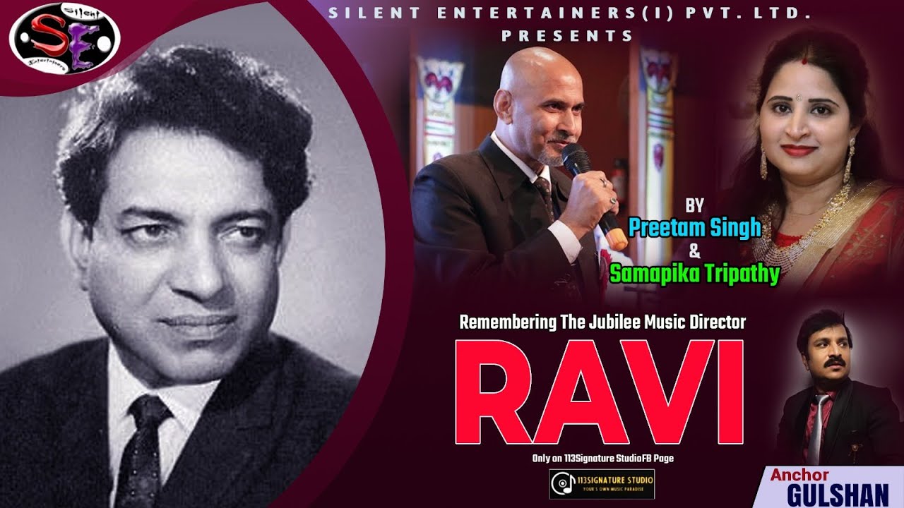 Jubilee Music Director Ravi(Ravi Shankar Sharma)| A tribute by SILENT ...