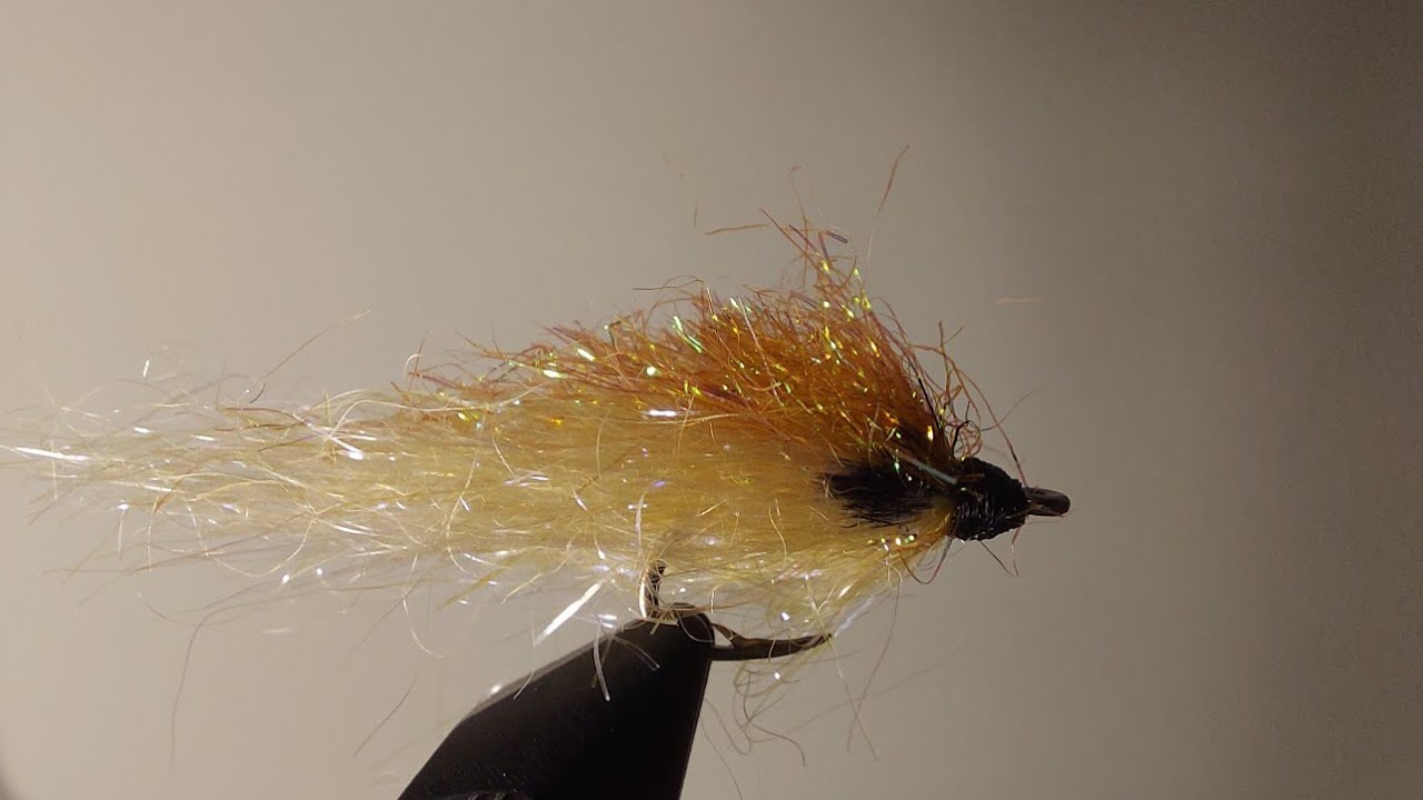 Tying The Ice Dub Minnow Streamer Pattern - YouTube