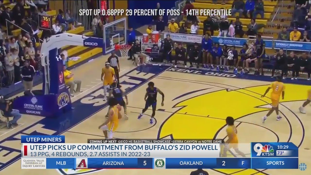 UTEP basketball adds Buffalo transfer guard Zid Powell - YouTube