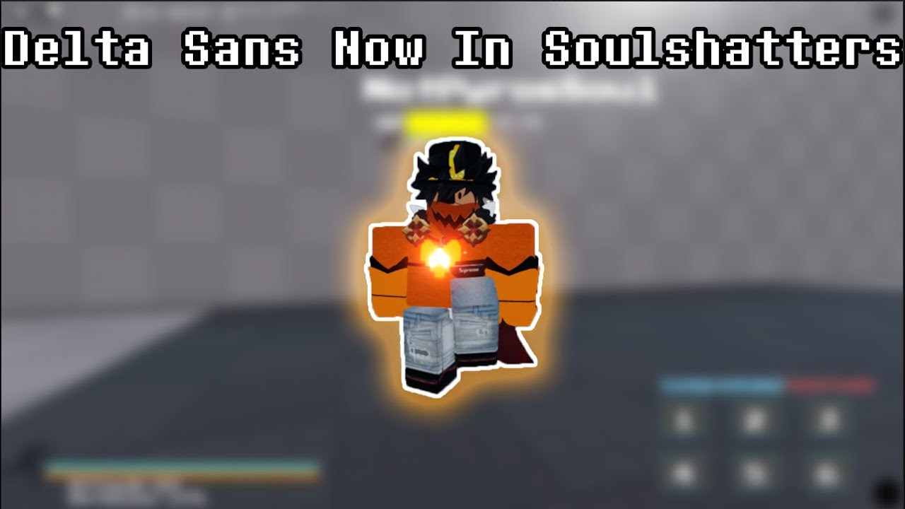 Delta Sans is now in SOULSHATTERS! - YouTube