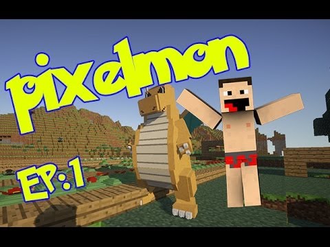 DRAGONITE! pixelmon (ep 1) - YouTube