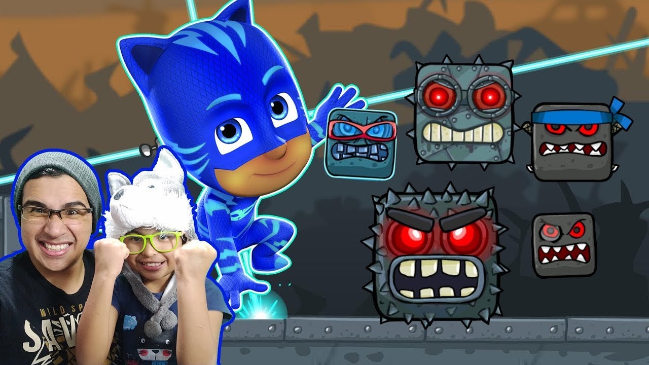 CATBOY vs All Bosses 🐱 | ChicoGato vs Todos los bosses | Red Ball 4 ...