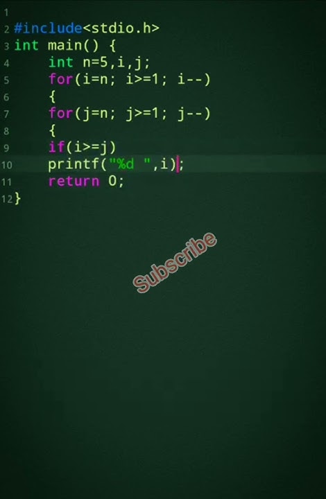 C Language Tutorial C Pattern Programmingshorts Codingcomputer Programmerplatform Viral